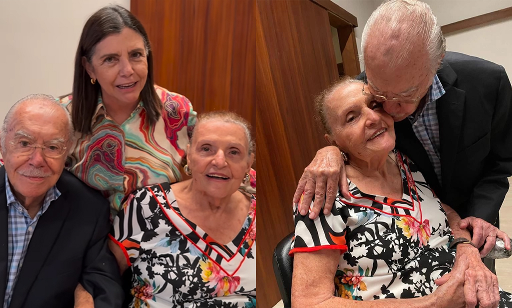 Ex-presidente José Sarney e dona Marly Sarney comemoram 71 anos de casados
