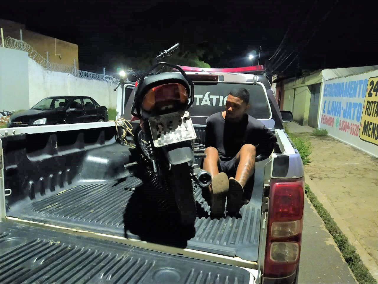 Homem é Preso Suspeito De Roubar Moto De Entregador Em Teresina Polícia